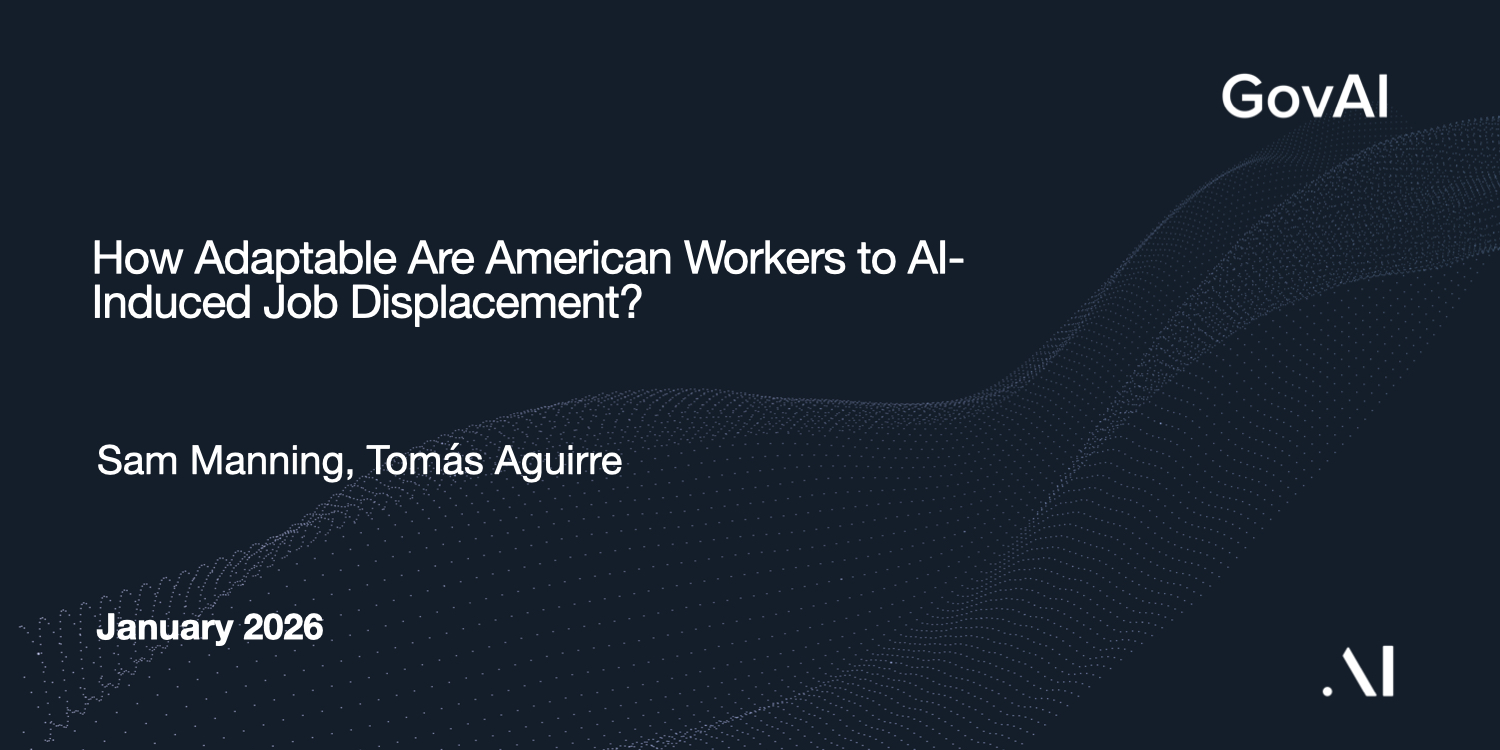 How Adaptable Are American Workers to AI-Induced Job Displacement? | GovAI
