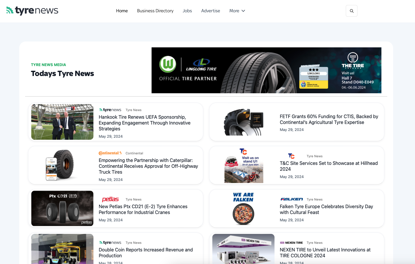 Tyre Industry Directory Register