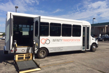 Wheelchair Accessible Bus Rental | Infinity Transportation
