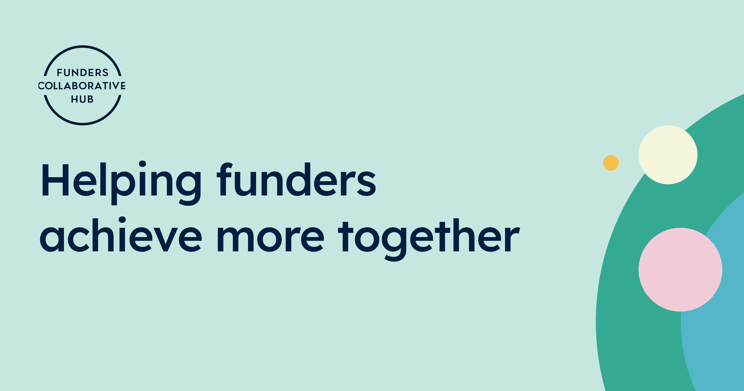 Progress update - March 2022 | Funders Collaborative Hub