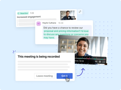 Meeting Summaries, Transcript, Video Playback, and Real-Time Insights ...