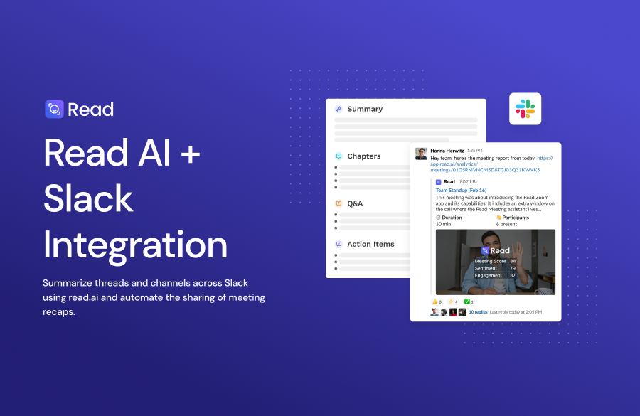 Slack Summaries and Meeting Reports | Read