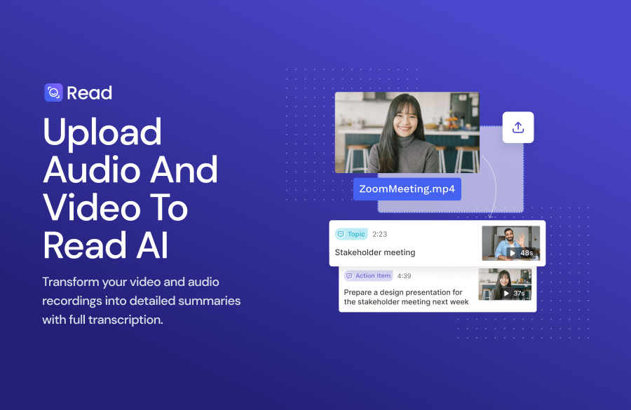 Audio Video Transcription and Summarization | Read