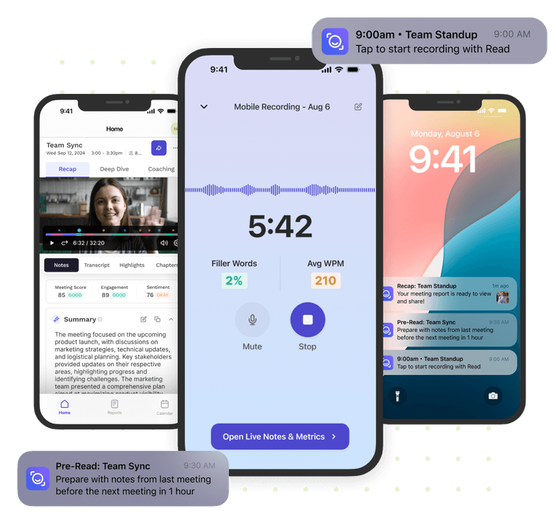 Read AI App for iPhone and iOS | Read