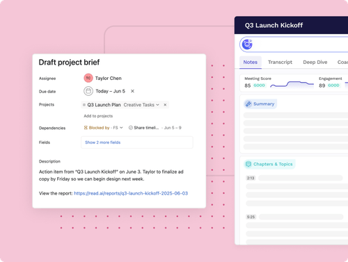 Read AI + Asana Integration | Turn Meeting Action Items into Asana Tasks