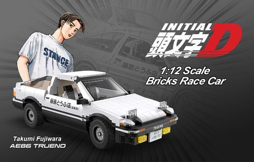Initial D Takumi Fujiwara Toyota AE86 C61024W | CaDA Bricks