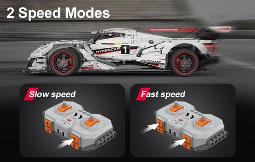 Moc V12 Hypercar C61053W | CaDA Bricks