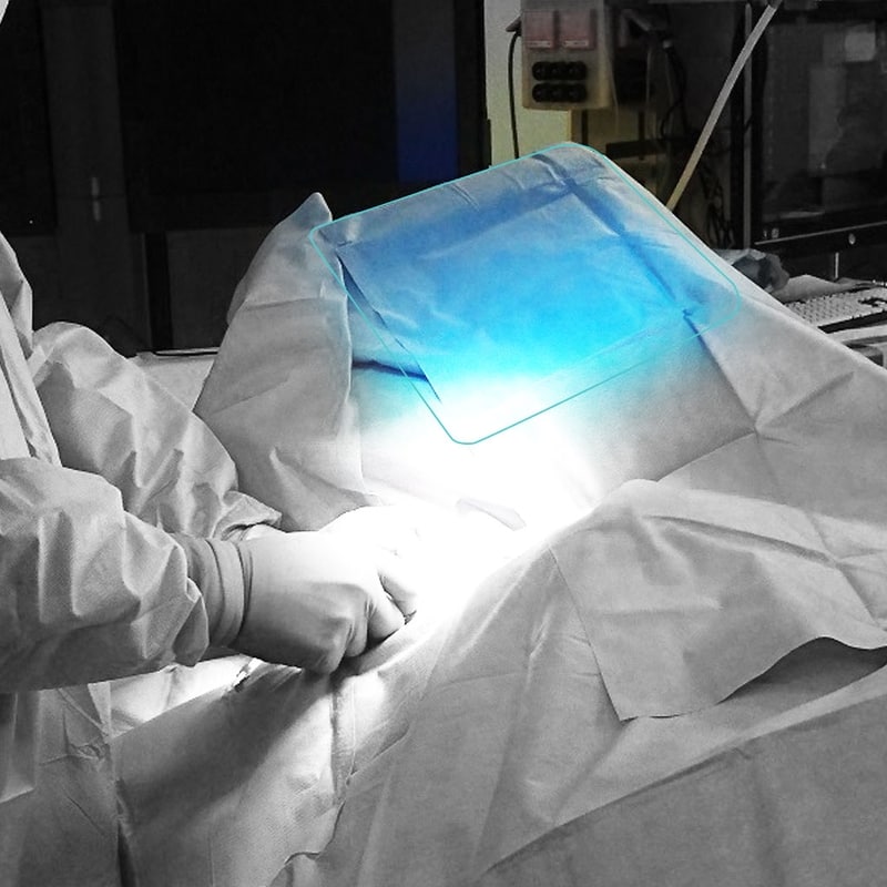 Drape Support - Manage sterility & patient comfort