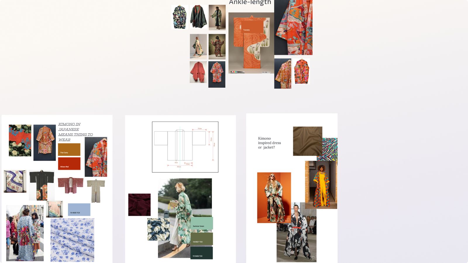 Fashion Design Moodboard Templates