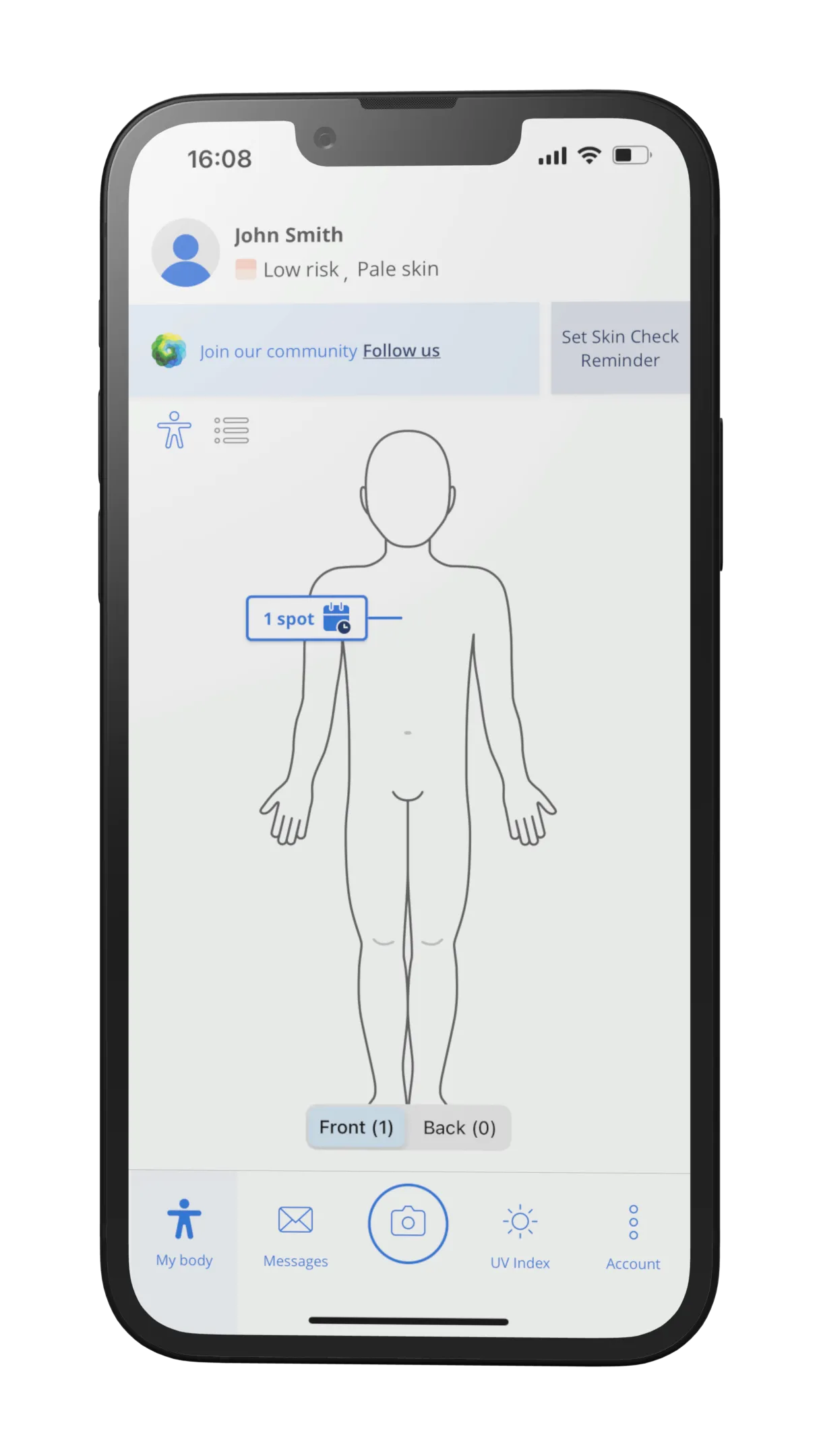 SkinVision - Self-check for skin cancer with your phone