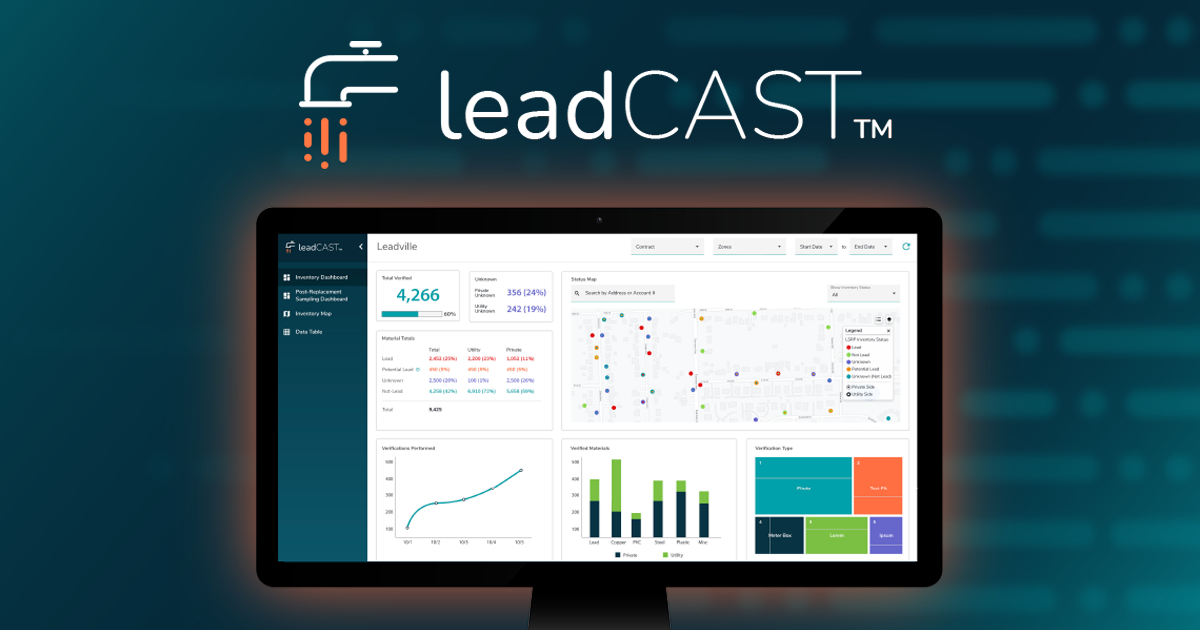 leadCAST - Service Line Data Management Software