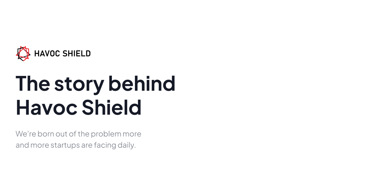 The Story Behind Havoc Shield - About The Company