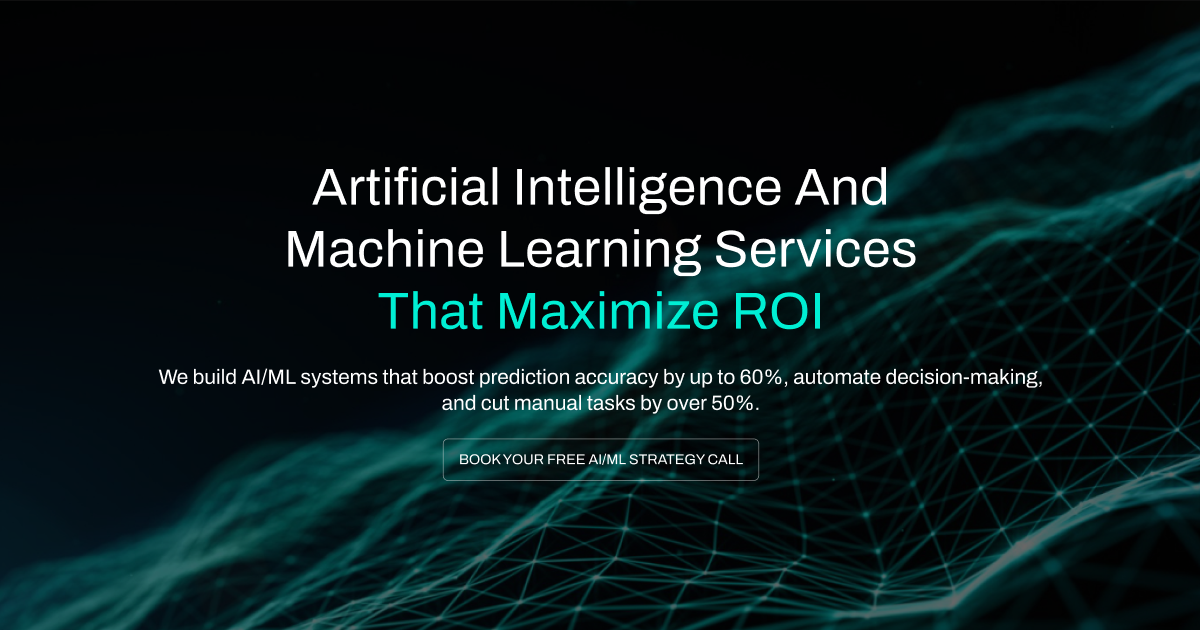 AI and Machine Learning Development Services | AI & ML Consultation