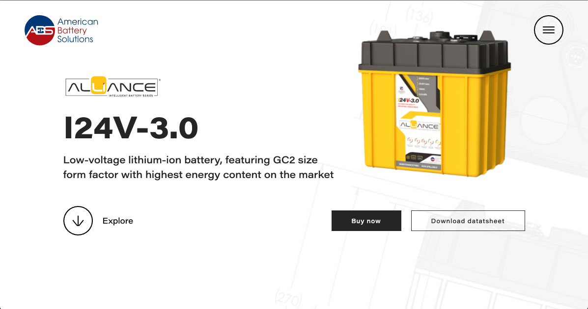 Low-Voltage 24V Battery System | I24V-3.0