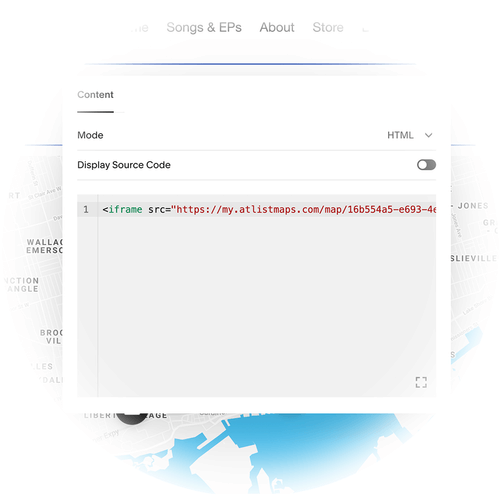 Embed Custom Maps in Notion Pages | Atlist