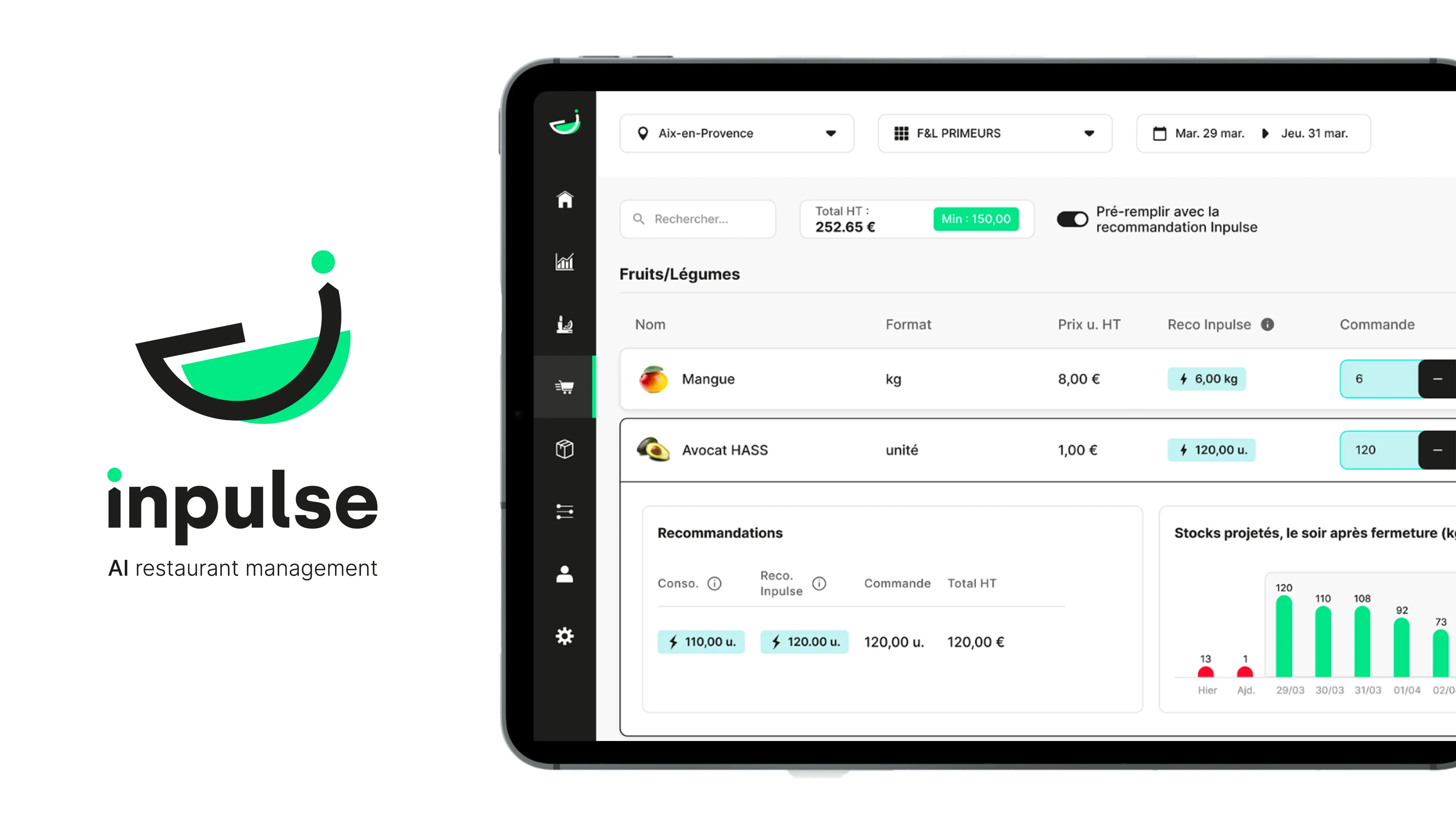 Inpulse : la plateforme d'IA tout-en-un qui garantit la marge des ...