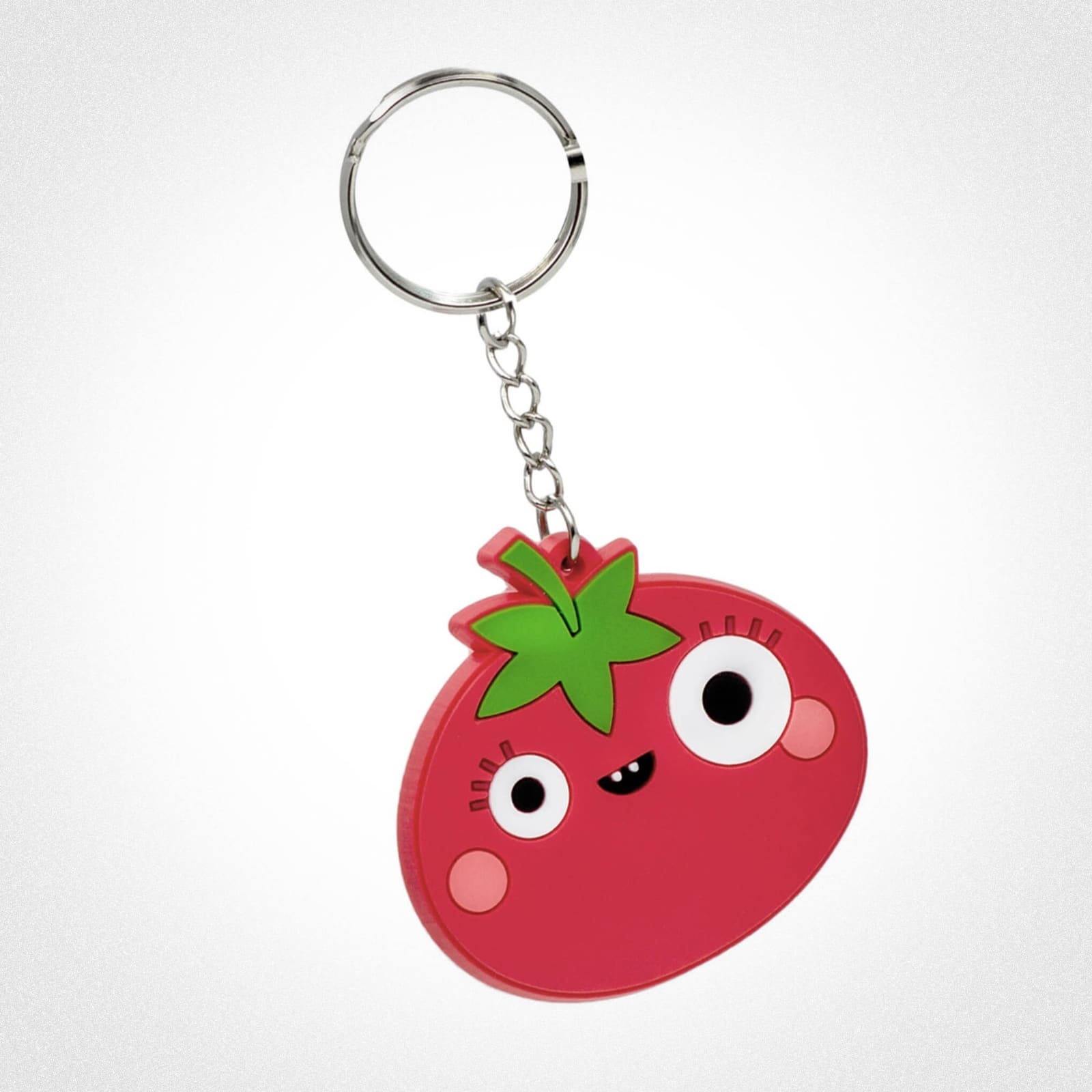 Designer Keychain | Tomato. Keychain For Vegan Food Lovers