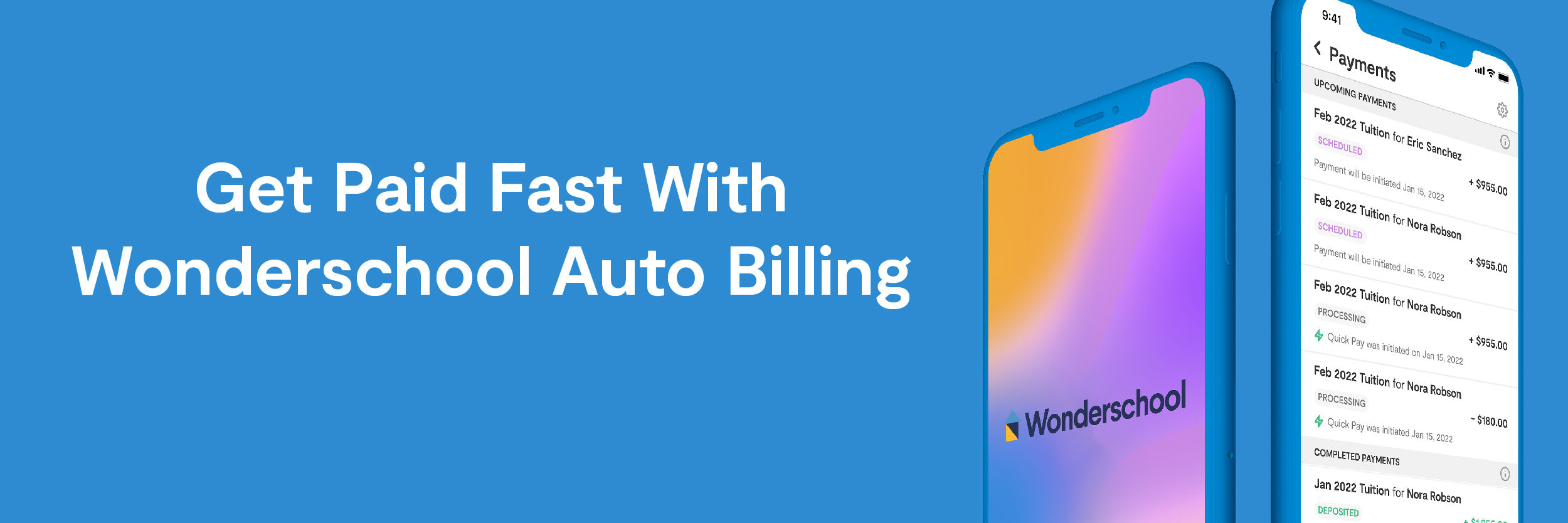 Easy Tuition Payments | Wonderschool Auto Billing