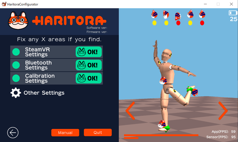 HaritoraX - Wireless full-body tracking device | Shiftall