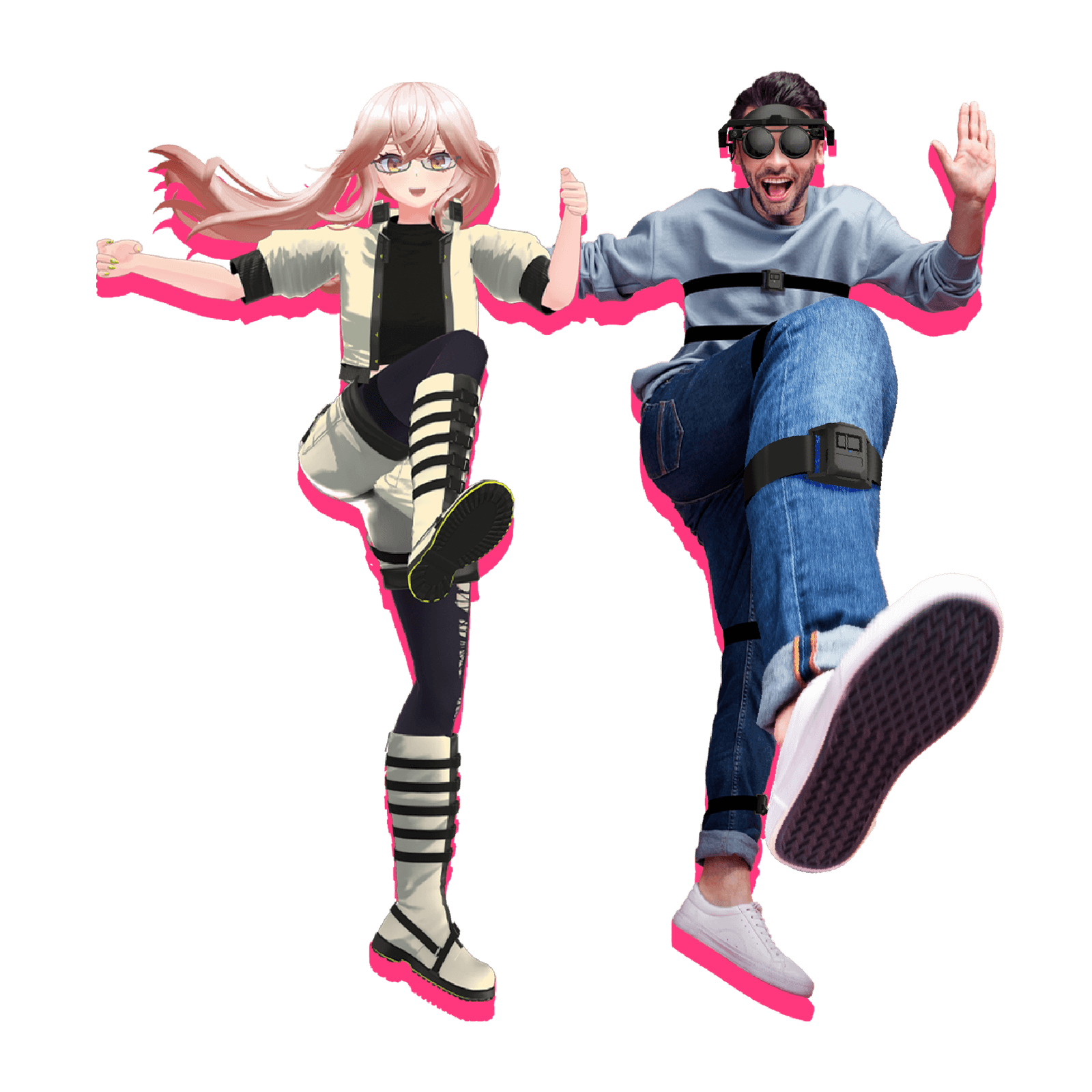 HaritoraX Wireless - Fully wireless full-body tracking device | Shiftall