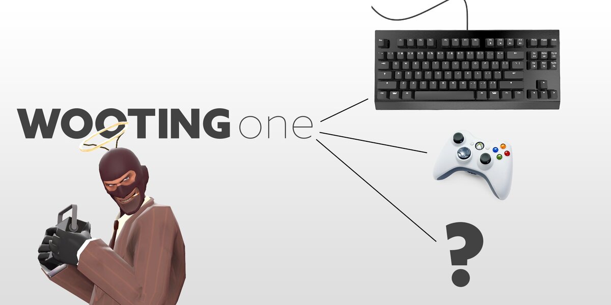 This is how Wooting analog keyboard Magic works