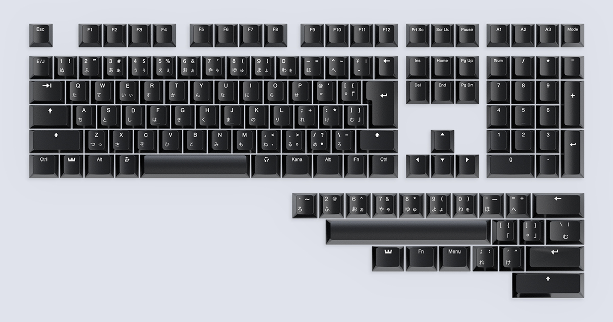 Wooting Dye-sub PBT keycaps