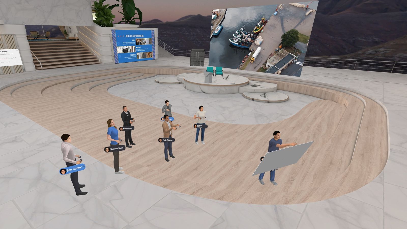 Arthur: Helping you meet and collaborate in VR