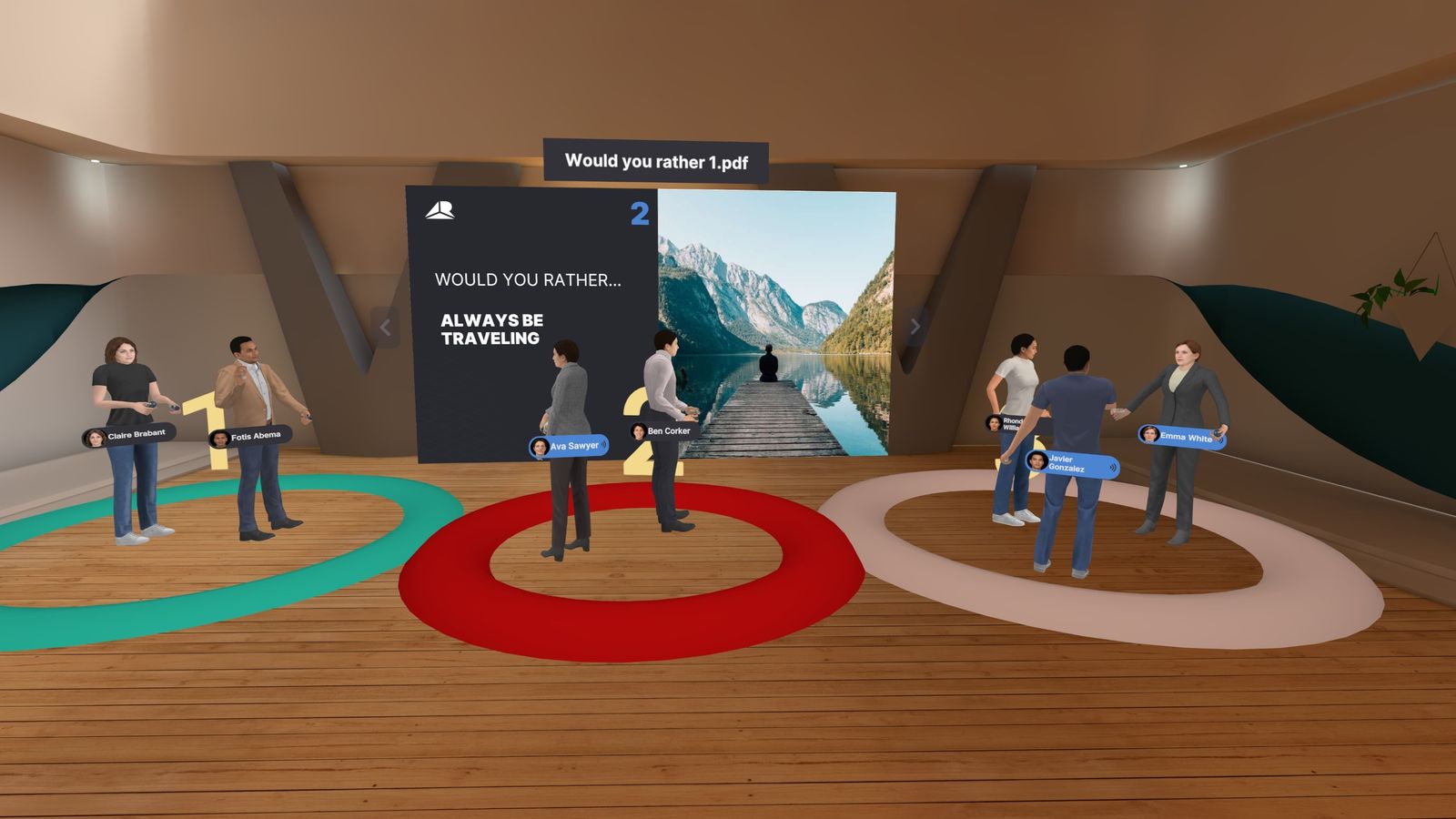 Arthur: Helping you meet and collaborate in VR