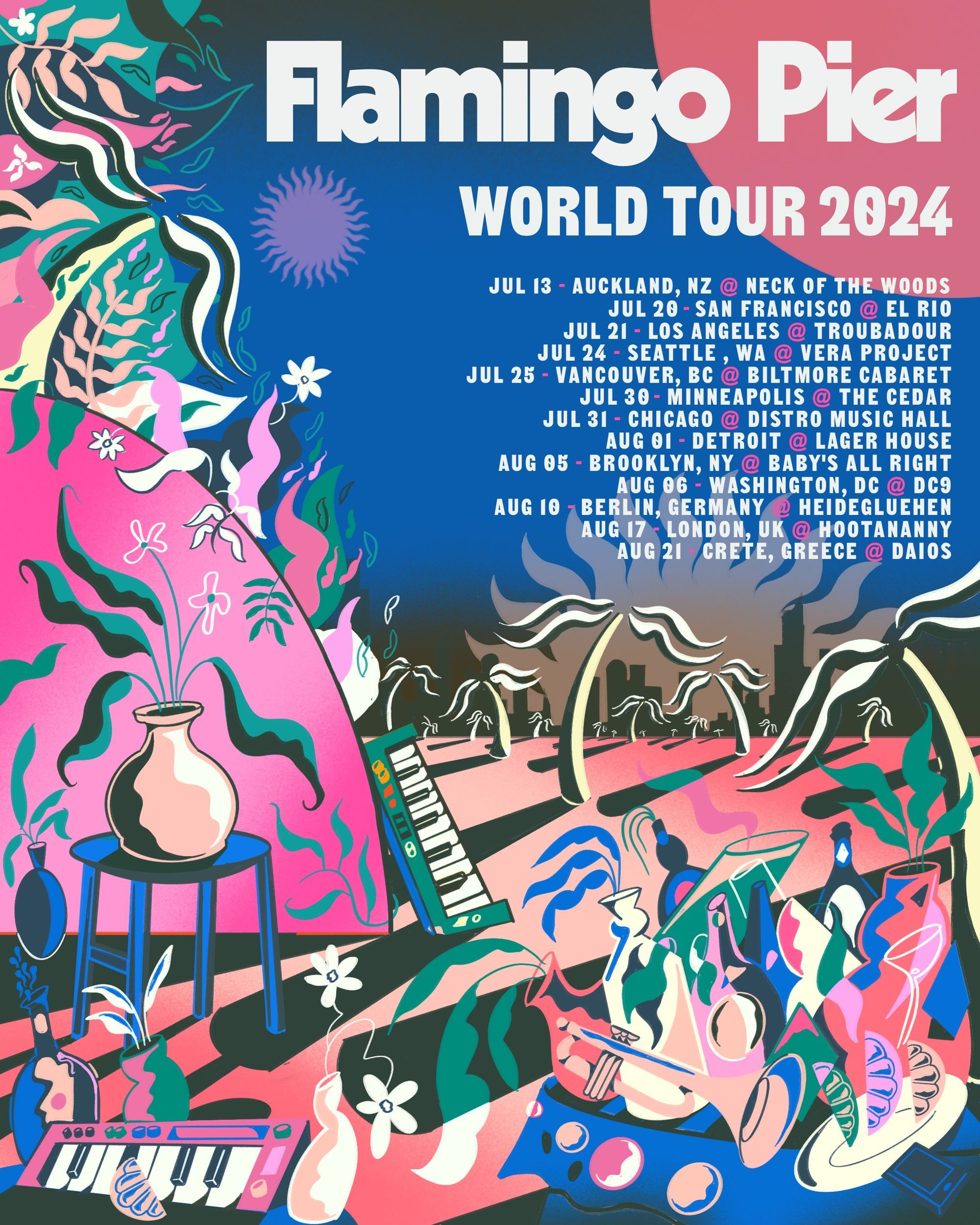 Flamingo Pier - U.S Tour 2024