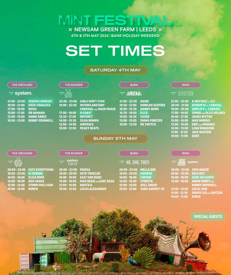 Mint Festival - Yorkshire's Biggest Dance Music Festival