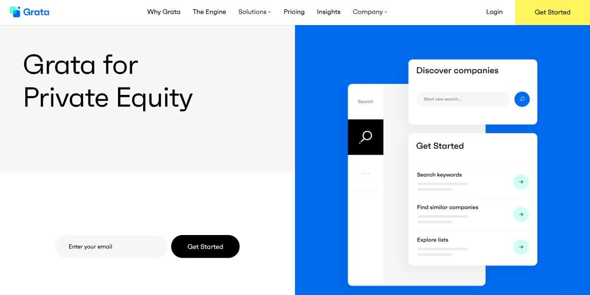 Private Equity Deal Sourcing Platform