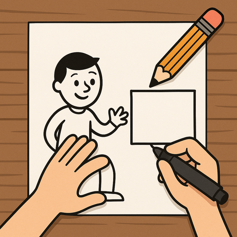 Personen zeichnen einfach: 7 Tricks für lebendige Skizzen in Minuten