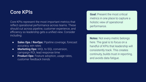 Free KPI Report Template | Data-Driven & Impactful
