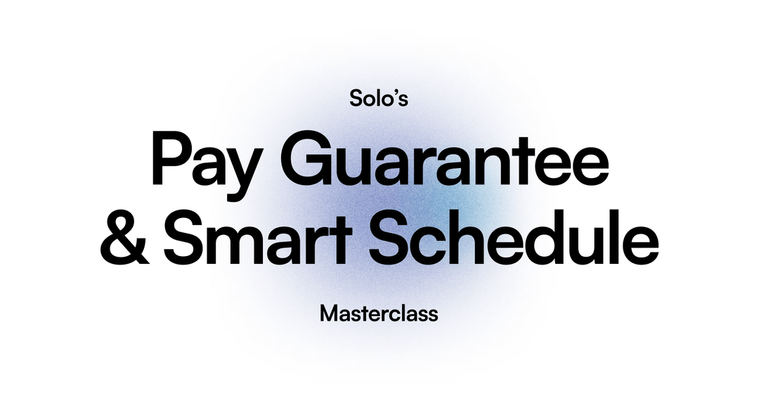 Pay Guarantee | Solo