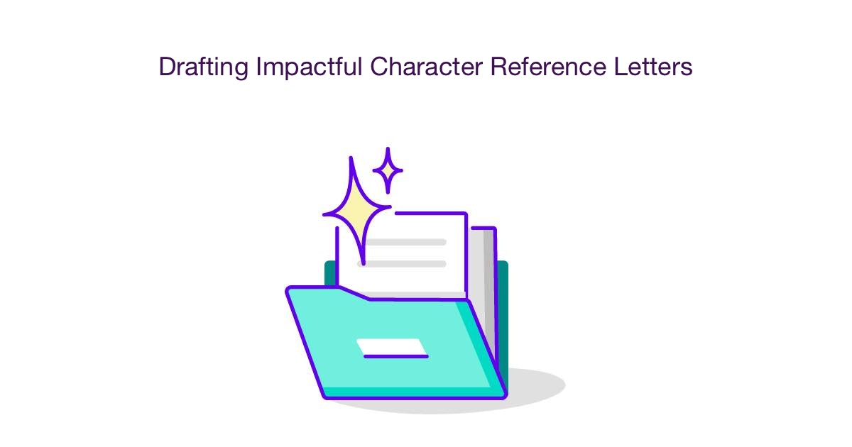 Drafting Impactful Character Reference Letters | Checklist & Templates