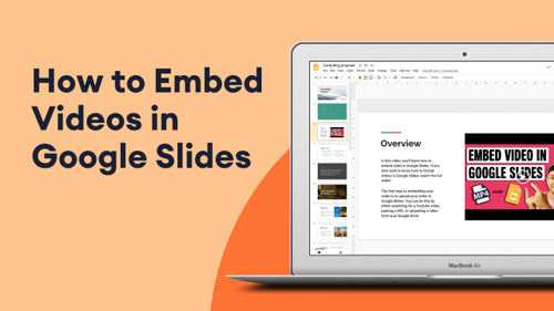 How to Add, Edit, & Loop a Video in Google Slides (Super Quick)