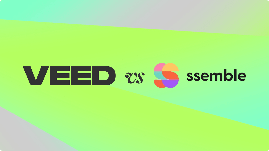 VEED vs Ssemble - Which is the Better AI Video Editor?