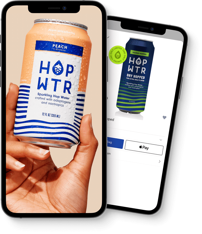 HOP WTR’s sparkling app success: Increased LTV 20% | Tapcart