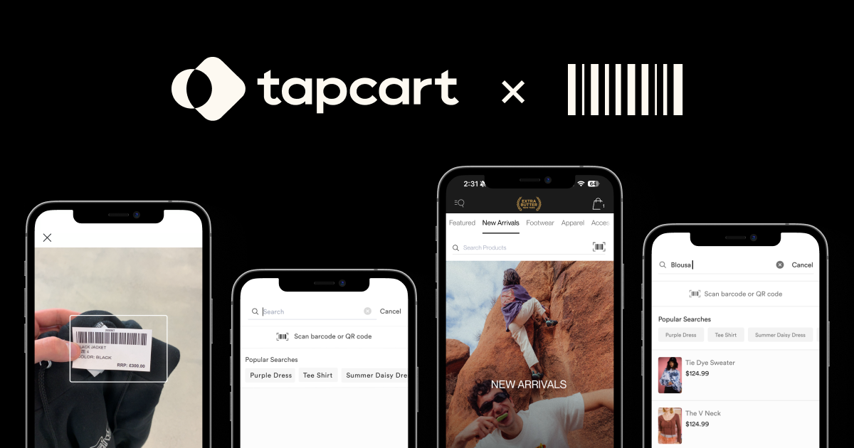 Barcode/QR Scanner | Tapcart Integrations