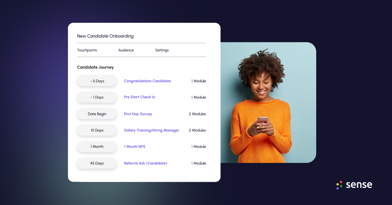 Candidate Engagement Platform | Sense