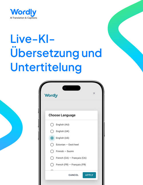 Wordly Overview — Datenblatt — Deutsch