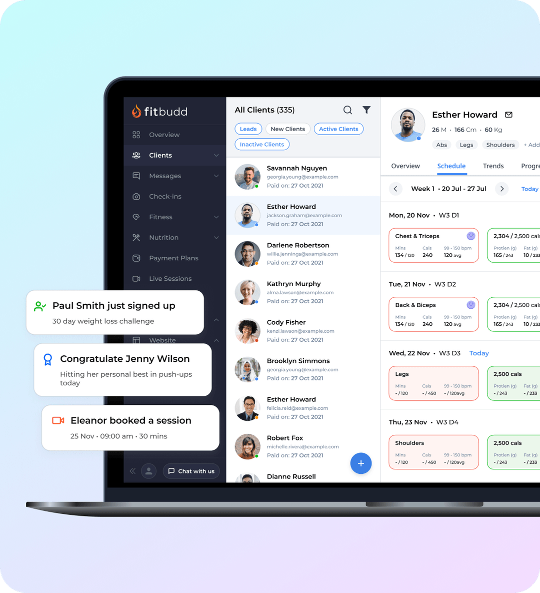 #1 Personal Training Software for Fitness Pros and Gyms
