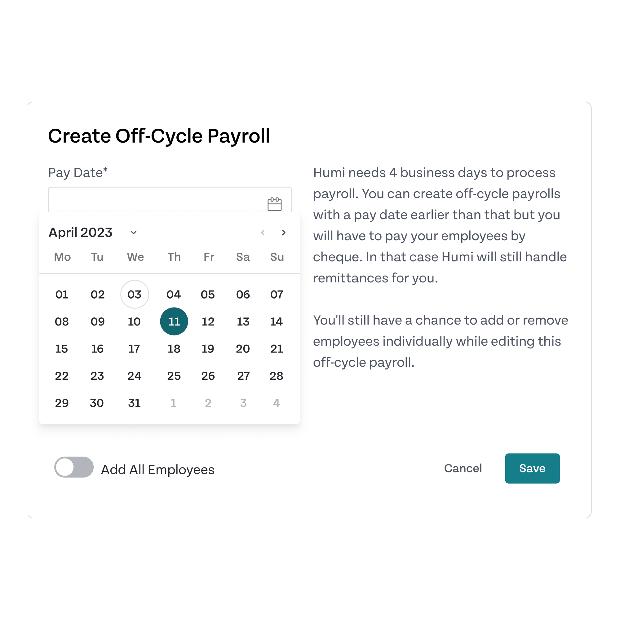 Payroll