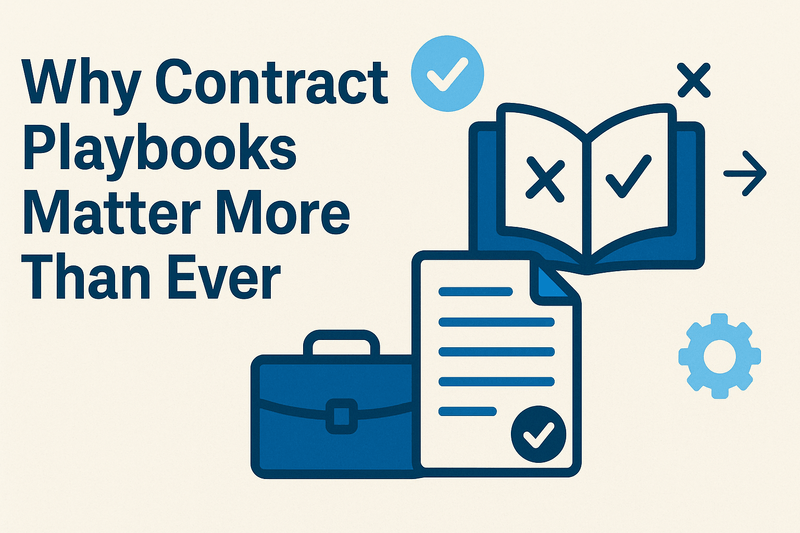 Four Contract Playbook Best Practices for Modern Legal Teams in 2026 ...