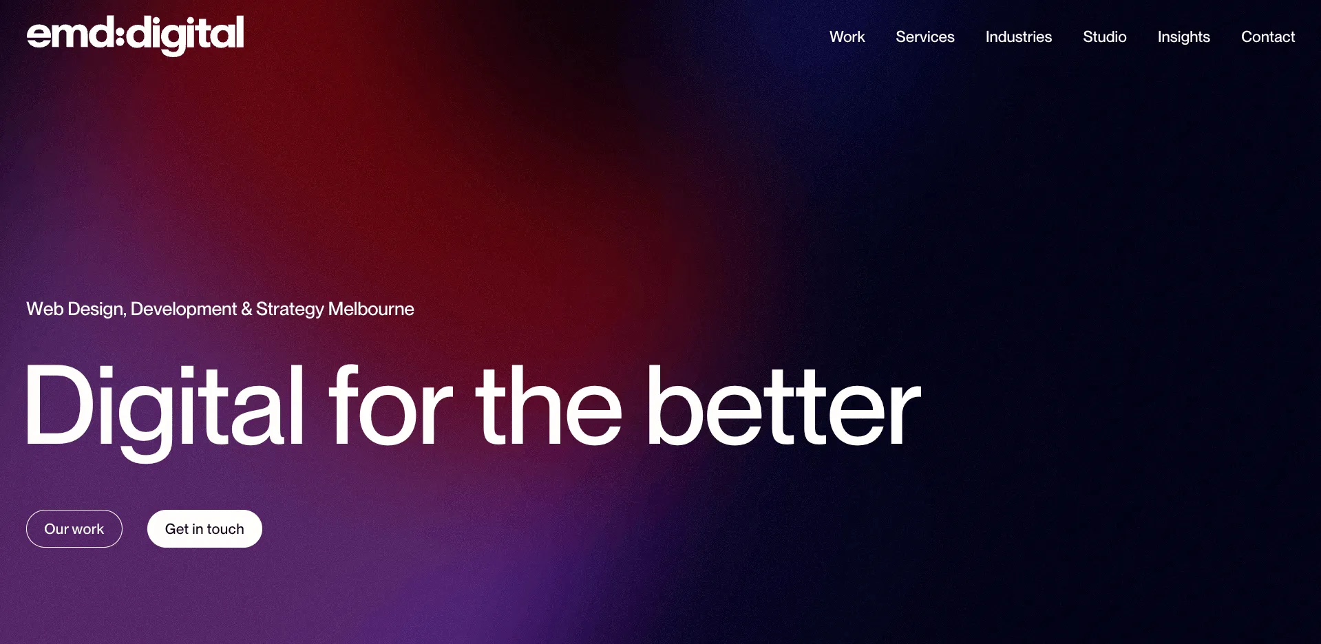 Web Design Melbourne | emd:digital | Digital Creative Agency