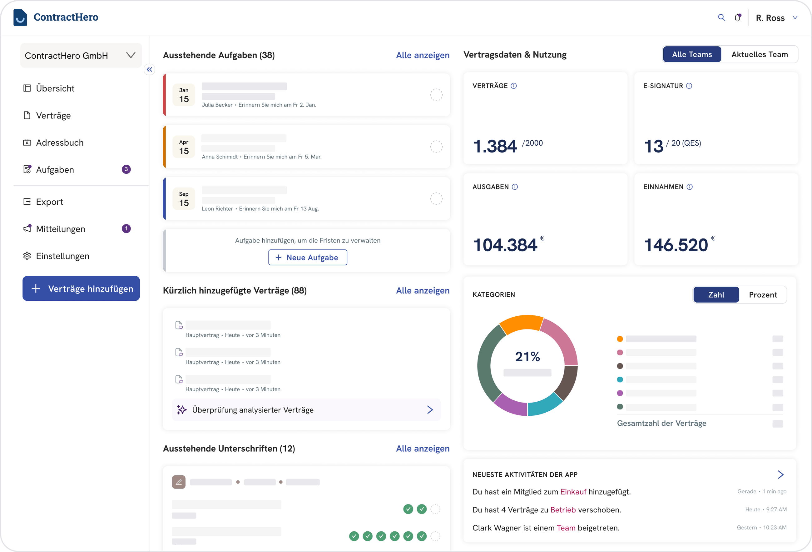 ContractHero | Die smarte Vertragsmanagement Software