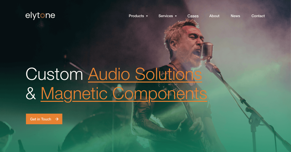 Audio Solutions - High-Fidelity Components｜Elytone