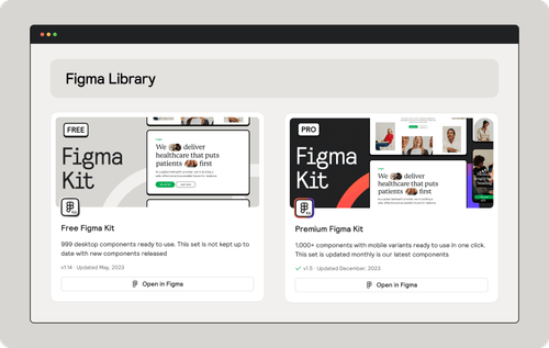 The world's largest collection of Figma components for web design ...