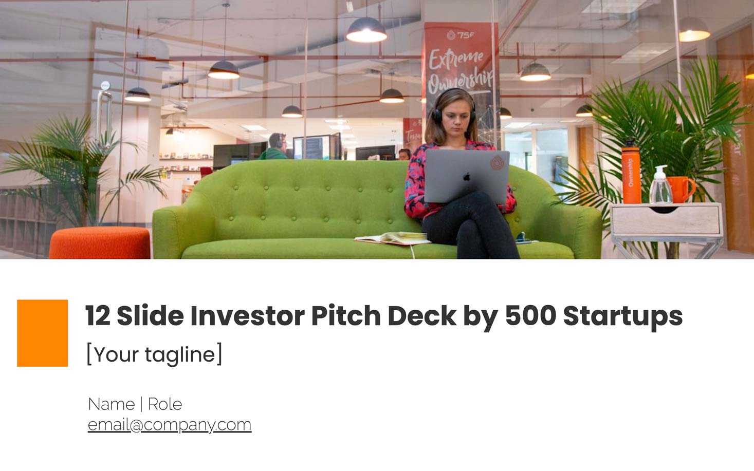 Professional Profile Template [Customizable]