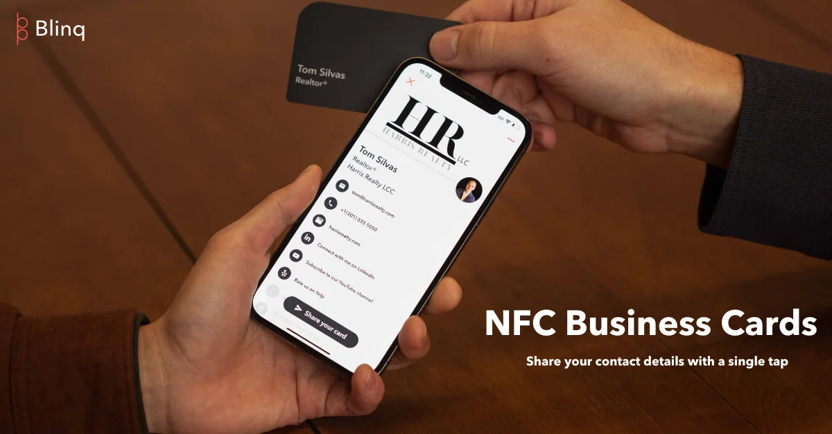 Sleek and stylish NFC Business Cards | Blinq